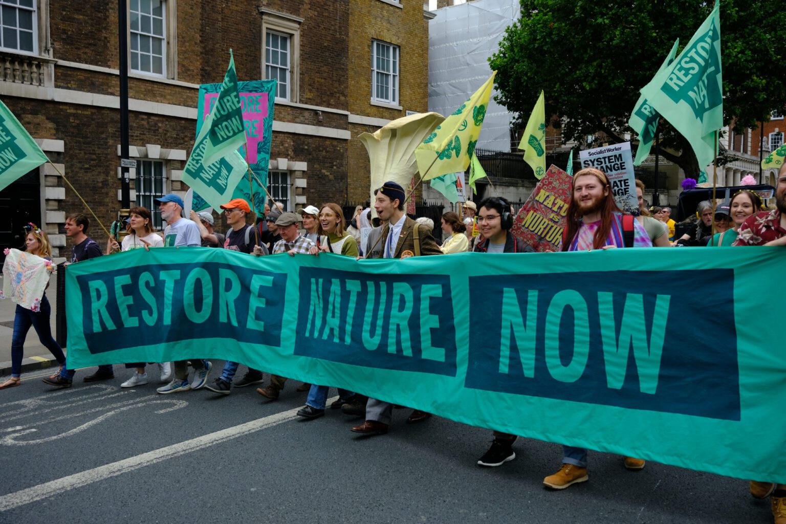 Marching for Our Planet: The Restore Nature Now Demonstration ...