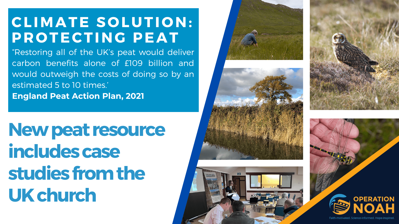 Protecting Peatland resources - Operation Noah